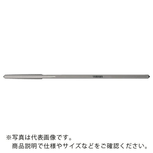 特長：主にねじ立て盤でナットを加工するのに使用するストレート形ナットタップです。用途：通り穴加工用。被削材：低炭素鋼に。仕様：精度：JIS2b級呼び寸法：M2精度表記：JIS2b級ピッチ(mm)：0.4ねじ長さ(mm)：14全長(mm)：7...