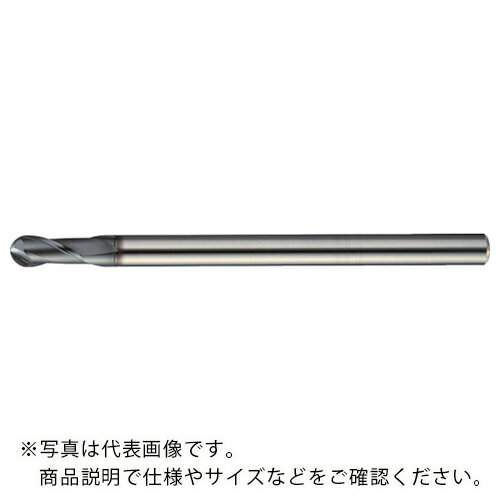 特長：PNコーティングと新形状の相乗効果で高切り込み条件で安定した加工が可能です。用途：被削材:一般鋼、ステンレス、鋳鉄、アルミ、銅、非鉄。仕様：刃径(mm)：4ボール半径(mm)：2刃長(mm)：8全長(mm)：70シャンク径(mm)：4...