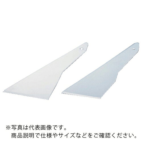 特長：粘性の高いものや、汚れがひどく洗浄落ちしない試料の使い捨て用ベラとしてご使用いただけます。用途：各種実験、作業用。仕様：全長(mm)：210刃幅(mm)：75刃厚(mm)：0.2刃先厚(mm)：0.2形状：三角色：白箱入数(枚)：10...