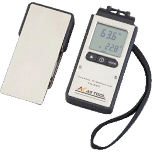 特長：小型・軽量タイプの温湿度計です。表示値を固定するデータホールド機能付です。MAX/MIN/AVG表示機能付です。用途：仕様：測定温度範囲(℃)：0〜60温度最小表示(℃)：0.1測定湿度範囲(%RH)：5〜95湿度最小表示(%RH)：...