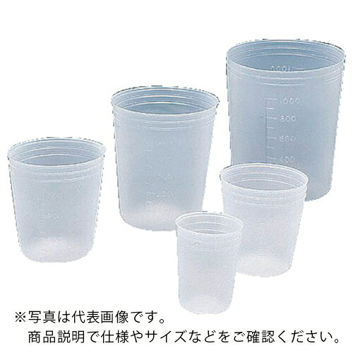 特長：バキューム成形品ですので、底の凹凸がなくフラットです。仕様：容量(ml)：150目盛間隔(ml)：10上径×下径×高さ(mm)：65×49×77取手なし材質／仕上：ポリプロピレン（PP）　●代表画像について 商品によっては、代表画像を...