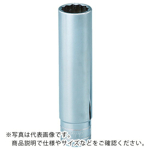 特長：KTC独自のパワーフィット形状を採用しています。貫通タイプなのでボルトが突き出たナットや奥まった箇所での作業に最適です。全長は従来品に比べより長く設定されています。仕様：差込角(mm)：12.7対辺寸法(mm)：25全長(mm)：10...