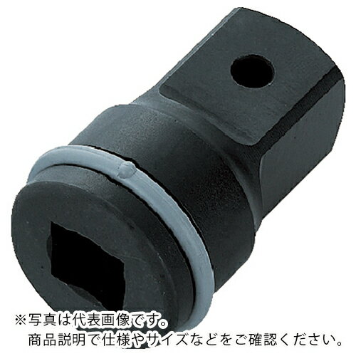 特長：AMBACシステム採用で、使用時のピン飛び出しを防止します。新型リングの採用により、ピン・リングの装着も簡単です。仕様：差込角凹(mm)：9.5差込角凸(mm)：12.7全長(mm)：42材質／仕上：特殊工具鋼セット内容／付属品：ピン...