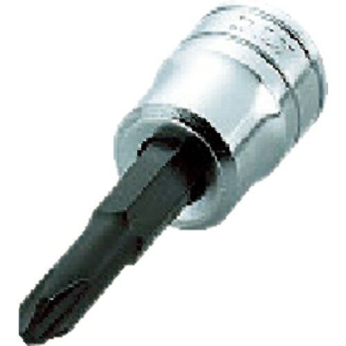 特長：ビット部は差込式で、交換が可能です。差込角側は応力の集中を防ぐパワーフィット形状を採用しています。用途：汎用工具仕様：刃先：［［＋］］No.1差込角(mm)：6.35全長(mm)：54.5材質／仕上：特殊工具鋼　●代表画像について 商...