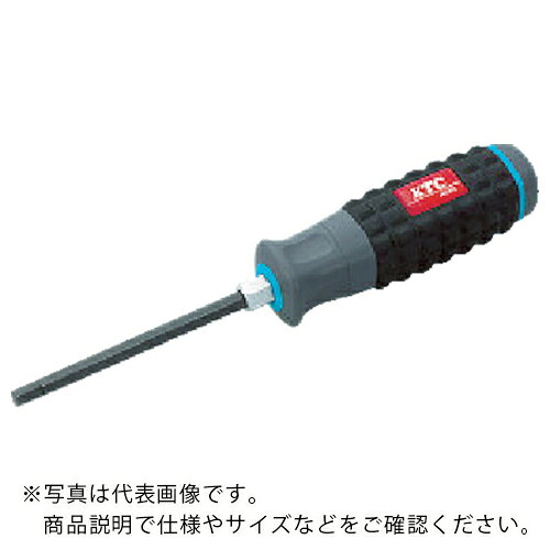 特長：軸の根元についた六角形状で、スパナなどを掛けて回すことができます。グリップエンドのサイズ表示で先端形状の区別ができます。用途：汎用工具仕様：対辺寸法(mm)：2.5軸長(mm)：100全長(mm)：209対辺(mm)：2.5材質／仕上...