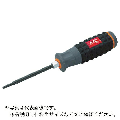 特長：軸の根元についた六角形状で、スパナなどを掛けて回すことができます。グリップエンドのサイズ表示で先端形状の区別ができます。用途：汎用工具仕様：刃先：T45軸長(mm)：150全長(mm)：282材質／仕上：軸：炭素鋼グリップ：ポリプロピ...