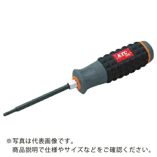 特長：軸の根元についた六角形状で、スパナなどを掛けて回すことができます。グリップエンドのサイズ表示で先端形状の区別ができます。用途：汎用工具仕様：刃先：T9軸長(mm)：100全長(mm)：209材質／仕上：軸：炭素鋼グリップ：ポリプロピレ...