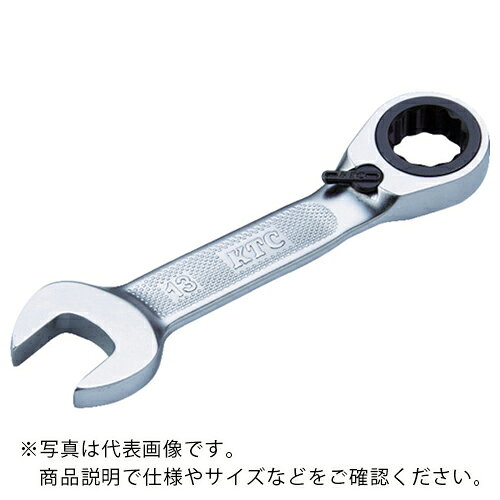 特長：左右切替式なので、作業性に優れています。ラチェットめがね部は本締めが可能です。送り角度5°（8mmは除く）で、狭い場所でのスムーズな連続作業ができます。狭い場所で活躍するショートタイプです。仕様：対辺寸法(mm)：17厚さ(mm)スパ...