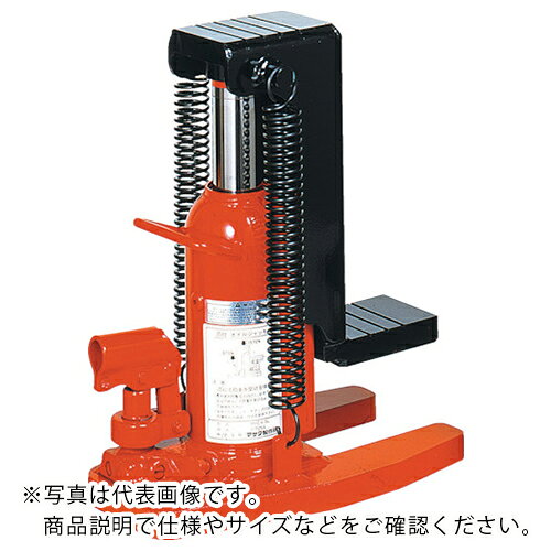 特長：爪位置が低くわずかなすき間で使えます。ジャッキを降下させる場合、リターンスプリングの力で強制的に降下します。ハンドルが回転式です。用途：家屋の移動、機械の据え付け、造船、橋梁、プラント、工事に。仕様：揚力(kN)爪部：60(6.0)揚...