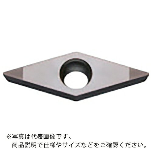 特長：新開発コーティングMEGACOAT TOUGHを採用、高密着層により膜剥離を抑制し、長寿命・安定加工を実現します。用途：被削材：高硬度材。仕様：チップ形状：ひし形35°厚さ(mm)：2.38