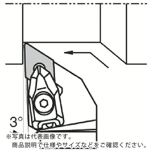 特長：ワンアクションで強固にクランプ、高いクランプ剛性でチップの長寿命化を実現しています。用途：外径・倣い加工用。仕様：適合チップ：DN○○1506ダブルクランプ方式ダブルクランプ方式　●代表画像について 商品によっては、代表画像を使用して...