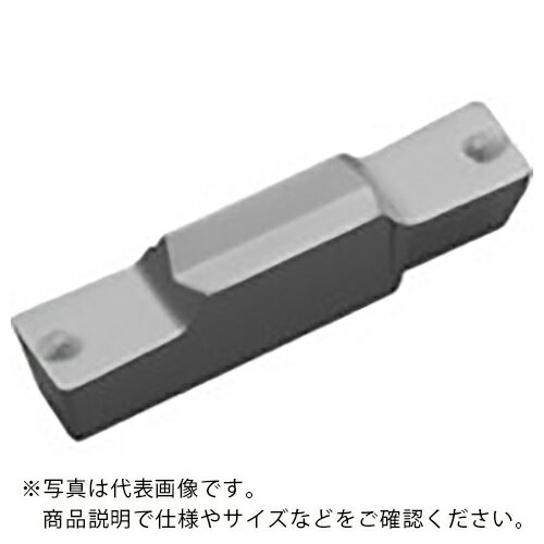 特長：耐塑性変形に優れた特殊母材により耐欠損性向上、安定加工を実現します。鋼の突切り、溝入れ、多機能加工用です。用途：端面溝入れ・多機能加工用。被削材：鋼。仕様：適合ホルダ：KFMS型被膜構成：柱状TiCN+TiN呈色：金色1コーナ仕様G級...