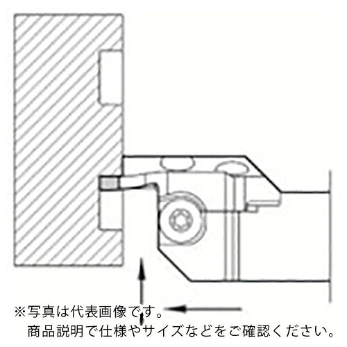 特長：Wグリップ（チップ横ずれ防止を防止機構）の採用で安定加工を実現します。用途：端面溝入れ用。仕様：適合チップ：GDFM/GDFMSブレード分割型分割型　●代表画像について 商品によっては、代表画像を使用している場合がございます。 商品の...