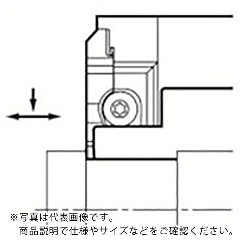 特長：優れた切りくず処理性能と高剛性ホルダにより高能率加工を実現しています。用途：溝入れ加工用。仕様：適合チップ：GDM/GDG/GDMS一体型(セット型番)直角タイプ分割型(セット型番)　●代表画像について 商品によっては、代表画像を使用...