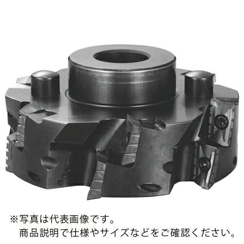 特長：ねじれ切刃で切れ味良好、加工壁面がなめらかで直角度が良好です。用途：肩削り・溝削り・平面削り加工用。仕様：適合チップ：BD○○1704コーナ角：90°オイルホールなしスクリュークランプ方式分割式(フロントピース)