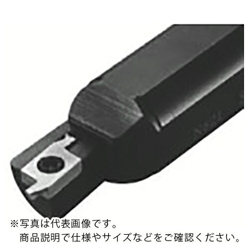 特長：横置きチップ用丸シャンクタイプです。用途：小内径加工用。仕様：適合チップ：TWBR/TWFGLスクリュークランプ方式縦置きチップ用丸シャンク