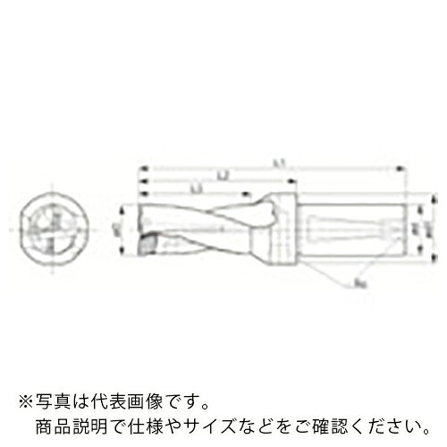 特長：高能率モジュラードリル　マジックドリルDRZ型用ホルダです。用途：ドリル加工用。仕様：適合チップ：ZCMT加工深さ：2×D