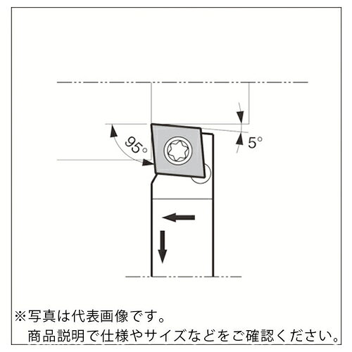 特長：スクリュークランプ方式です。用途：外径・端面加工用。仕様：適合チップ：CC○○09T3オフセットなしスクリュークランプ方式ISO14001認証取得工場製　●代表画像について 商品によっては、代表画像を使用している場合がございます。 商...