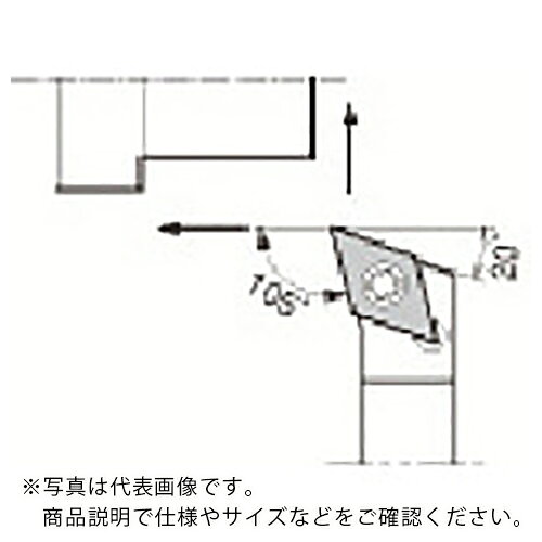 特長：スクリュークランプ方式です。用途：外径・端面・倣い加工用。仕様：適合チップ：DC○○11T3スクリュークランプ方式ISO14001認証取得工場製　●代表画像について 商品によっては、代表画像を使用している場合がございます。 商品のカラ...