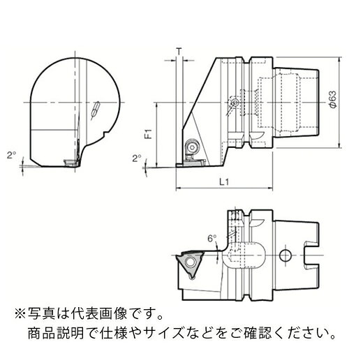 用途：外径溝入れ加工用。仕様：適合チップ：GBA43LISO14001認証取得工場製