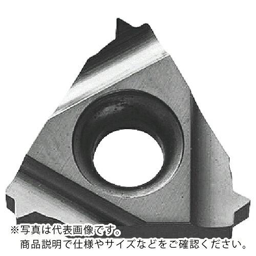 特長：内径ねじ切り加工用チップです。用途：内径ねじ切り加工用。仕様：適合ホルダ：SINR-16/CINR-16型内径　ユニファイねじ【UN】ノンコート呈色：輝灰色材質／仕上：サーメット