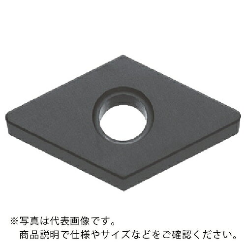 特長：アルミナ・炭化チタン系セラミック（Al2O3+TiC系）＋MEGACOATで耐酸化性に優れています。高硬度材、鋳鉄加工、ロール材加工に適応します。用途：旋削加工用。被削材：鋳鉄。仕様：チップ形状：ひし形55°厚さ(mm)：4.76被膜...