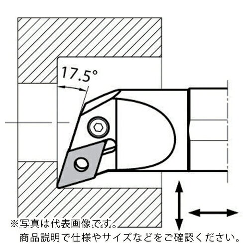 特長：DN15ネガチップ用です。用途：倣い加工用。仕様：適合チップ：DN○○1504レバーロック方式最大突出し量L/D=〜3