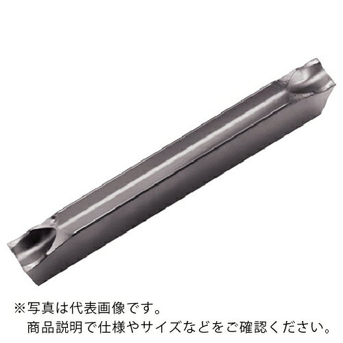 特長：KGDタイプホルダ用突っ切り加工用チップです。用途：突っ切り加工用。仕様：適合ホルダ：KGDR/L-1.3型/KGDSR/L-1.3B型刃幅(mm)：1.3±0.04被膜構成：MEGACOAT呈色：黒赤色PFブレーカ：低送り材質／仕上...
