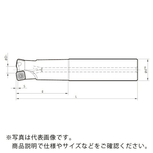 特長：4種のチップで幅広い加工に対応、高い切りくず排出性、加工時間の短縮を実現します。用途：平面削り・肩削り・溝削り・ランピング・ヘリカル・バーチカル（フランジ）加工用。仕様：刃数(枚)：2刃径(mm)：25全長(mm)：200シャンク径(...