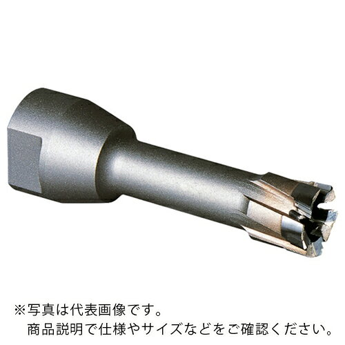 特長：機械取り付け部がねじタイプです。独自の3分割刃先形状により耐久性がアップしています。用途：被削材:厚さ50mmまでの鋼板、形鋼、ステンレス板、鋳鉄などへの穴あけに。溶接構造用鋼材（SM材）対応。建築構造用鋼材（SN材）対応。造船、橋梁...