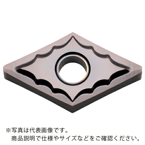 特長：特殊ナノ積層コーティング｢MEGACOAT NANO｣の採用により、耐摩耗性と安定性が向上、ステンレス鋼・耐熱合金の中〜荒加工、ステンレス鋼の突切り加工に適応します。用途：旋削加工用。被削材：ステンレス鋼、耐熱合金。仕様：チップ形状：...