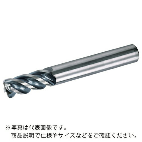 特長：難削材（チタン合金・耐熱合金・ステンレス鋼）などの高能率加工を実現しました。大きなすくい角とねじれ角で低抵抗・バリを抑制します。用途：被削材：鋼、ステンレス鋼、鋳鉄、難削材。4枚刃 難削材対応・高能率タイプP（〜30HRC）：◎P（3...