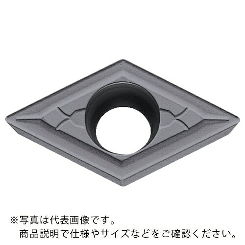 特長：3つの特殊強化技術により、高い耐摩耗性を実現したサーメットです。高速・連続加工で長寿命を実現します。用途：旋削加工用。鋼の高速・連続加工用。仕様：チップ形状：ひし形55°厚さ(mm)：3.97ノンコート呈色：輝灰色GKブレーカ：仕上げ...
