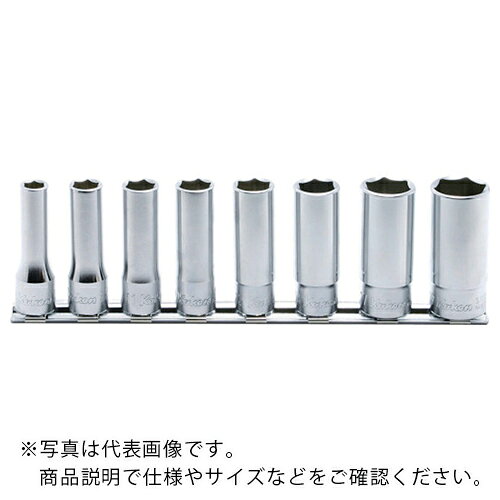 特長：6角ディープソケットレールセットです。仕様：差込角(mm)：9.5　●代表画像について 商品によっては、代表画像を使用している場合がございます。 商品のカラー、サイズなどが異なる商品をイメージ画像として 使用させて頂いている場合がござ...