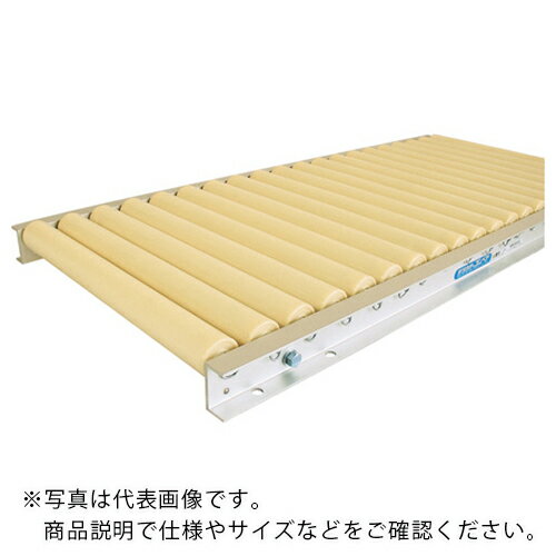 特長：食品・水産関連に適し、ABS樹脂ローラーでベアリングにステンレス製鋼球を使用。仕様：ピッチ(mm)：75ローラー径(mm)：42ローラー幅(mm)：350機長(mm)：2000肉厚(mm)：2.5樹脂製ローラコンベヤφ42−W350X...