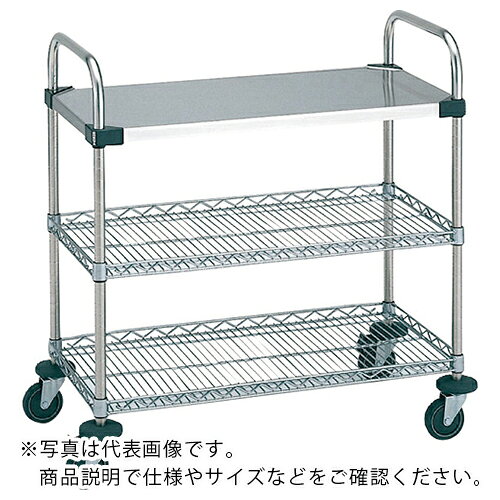 特長：可動性で安心の、物品の落下を防ぐレッジ付きカートです。棚板四方に落下防止用のレッジ加工を施したサイドアップエレクターを使用することで、可動性と安全面を両立しました。搬送時の思わぬ衝撃にも対処します。仕様：間口(mm)：911奥行(mm...