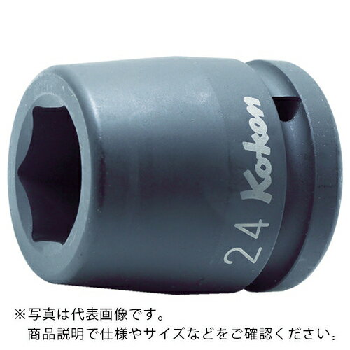 特長：ボルト／ナットに接する開口部(6角)はもちろんのこと、差込側の四角駆動部にも角を傷めずハイトルクを確実に伝える面接触のフラットドライブを採用しています。仕様：差込角(mm)：19.0対辺寸法(mm)：41全長(mm)：57対辺形状：6...