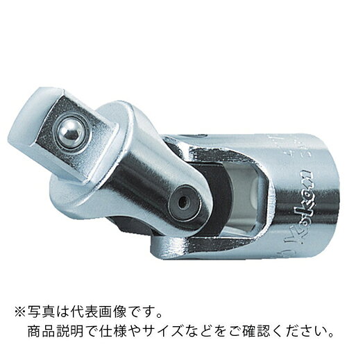 特長：ソケットとハンドルの間に接続して、角度をつけた斜め作業ができます。スムーズに動きます。仕様：差込角(mm)：9.5差込角凹(mm)：9.5差込角凸(mm)：9.5全長(mm)：50.0材質／仕上：クロムモリブデン鋼（SCM435）　●...