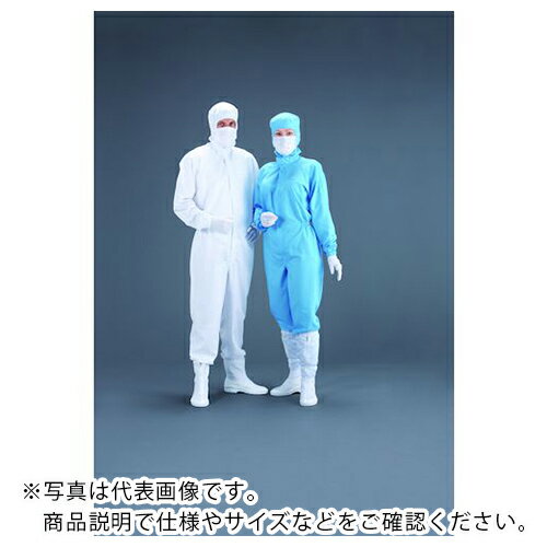 特長：着用性・動作性のバランスに優れ、あらゆる作業環境に対応可能です。電子部品・半導体・液晶・精密機器・製薬・食品・化粧品などの製造現場で着用出来ます。繰り返し洗浄しても優れた性能を維持できます。仕様：色：ブルーサイズ：LL着丈(cm)：1...