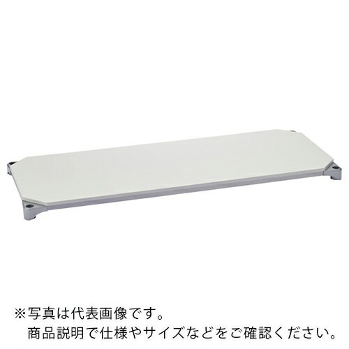 特長：エレクターシェルフベーシックシリーズの棚板です。パーツを選んで組み合わせる事で自分だけのシェルフが作ることができます。仕様：幅(mm)：900奥行(mm)：450色：シルバー材質／仕上：棚板：低圧メラミン化粧板（芯材パーティクルボード...
