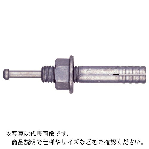 特長：芯棒を打込むだけの簡単施工ができます。施工完了が一目で分かり、施工管理ができます。取付物の上から直接施工ができます。本体径とねじの呼びが同型です。用途：コンクリート用手摺りの取付け、フェンス支柱固定など仕様：ねじの呼び：M12埋込深さ...
