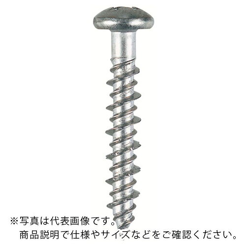 特長：プラグ不要のため、穿孔径は小径で済みます。高いねじ山と低いねじ山の両機構で相手材にしっかり固着します。用途：コンクリート・ブロック・木材用配線・配管用サドル留め、表示板取付け、内装下地材取付け、照明器具取付けなど仕様：下穴径(mm)：...