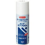 特長：ガス抜きキャップ採用、密着性向上。用途：各種路面表示物の施工の際の下地処理にご使用ください。仕様：容量(ml)：430（エアゾール缶）材質／仕上：EVA樹脂系溶剤形　●メーカー取寄商品について 本商品はメーカーからの取寄商品となります...
