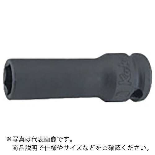 特長：ボルト／ナットに接する開口部(6角)はもちろんのこと、差し込み側の四角駆動部にも角を傷めずハイトルクを確実に伝える面接触のフラットドライブを採用しています。仕様：差込角(mm)：9.5対辺寸法(mm)：22全長(mm)：50対辺形状：...
