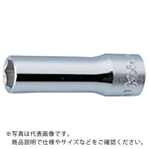 特長：ボルト/ナットに接する開口部（6角）はもちろんのこと、差し込み側の四角駆動部にも角を傷めずハイトルクを確実に伝える面接触のフラットドライブを採用しています。仕様：差込角(mm)：9.5対辺寸法(mm)：11全長(mm)：55対辺形状：...