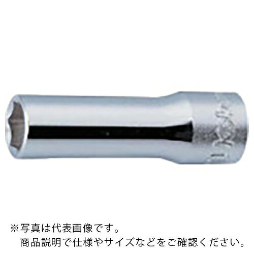 特長：ボルト/ナットに接する開口部（6角）はもちろんのこと、差し込み側の四角駆動部にも角を傷めずハイトルクを確実に伝える面接触のフラットドライブを採用しています。仕様：差込角(mm)：9.5対辺寸法(mm)：17全長(mm)：55対辺形状：...