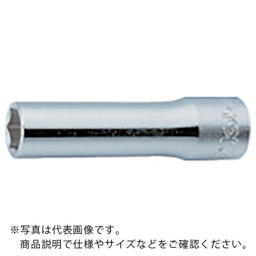 特長：ボルト/ナットに接する開口部（6角）はもちろんのこと、差し込み側の四角駆動部にも角を傷めずハイトルクを確実に伝える面接触のフラットドライブを採用しています。仕様：差込角(mm)：12.7対辺寸法(mm)：13全長(mm)：77対辺形状...