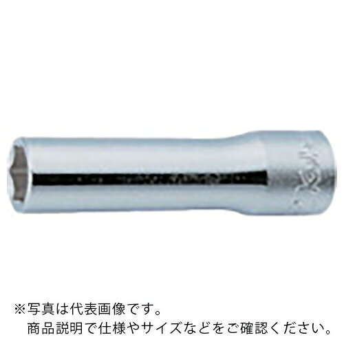 特長：ボルト/ナットに接する開口部（6角）はもちろんのこと、差し込み側の四角駆動部にも角を傷めずハイトルクを確実に伝える面接触のフラットドライブを採用しています。仕様：差込角(mm)：12.7対辺寸法(mm)：21全長(mm)：77対辺形状...