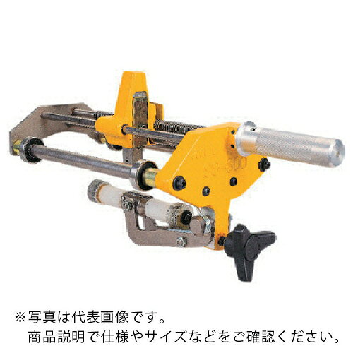 特長：ポリエチレン配管のスクレープ作業に使えます。用途：ポリエチレン管の配管作業に仕様：対象管サイズ：150〜300最大スクレープ長(mm)：173スクレープ代(mm)：約0.2〜0.3ソケットスクレーパ　300材質／仕上：本体：アルミ刃：...