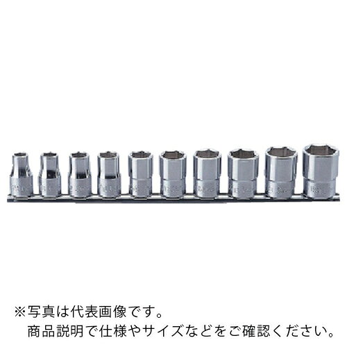 仕様：1/2(12.7mm)差込10ヶ組6角ソケットレールセット　●代表画像について 商品によっては、代表画像を使用している場合がございます。 商品のカラー、サイズなどが異なる商品をイメージ画像として 使用させて頂いている場合がございます。...